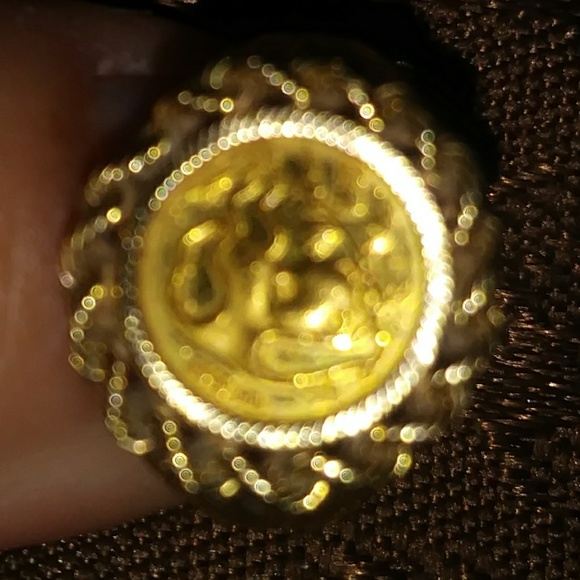 Jewelry | Authentic 18k Panda Coin Ring | Poshmark